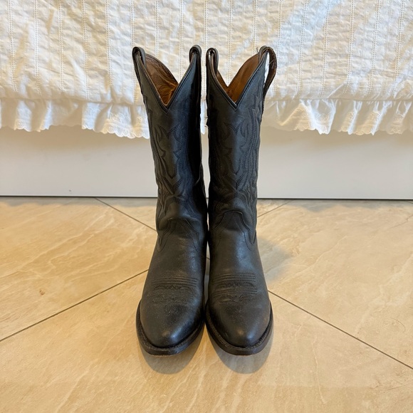 Boot Barn | Shoes | Boot Barn Black Cowboy Boots | Poshmark